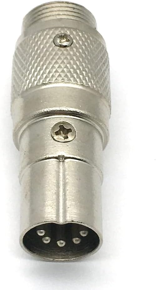 Workman CB Radio C4P5DIN Cobra 4 Pin Microphone to 5 Pin Din Adapter ...