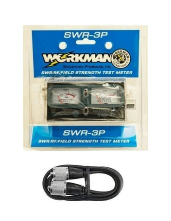 CB Radio Accessories - Workman SWR-3P SWR/RF Antenna Dual Test Meter ...