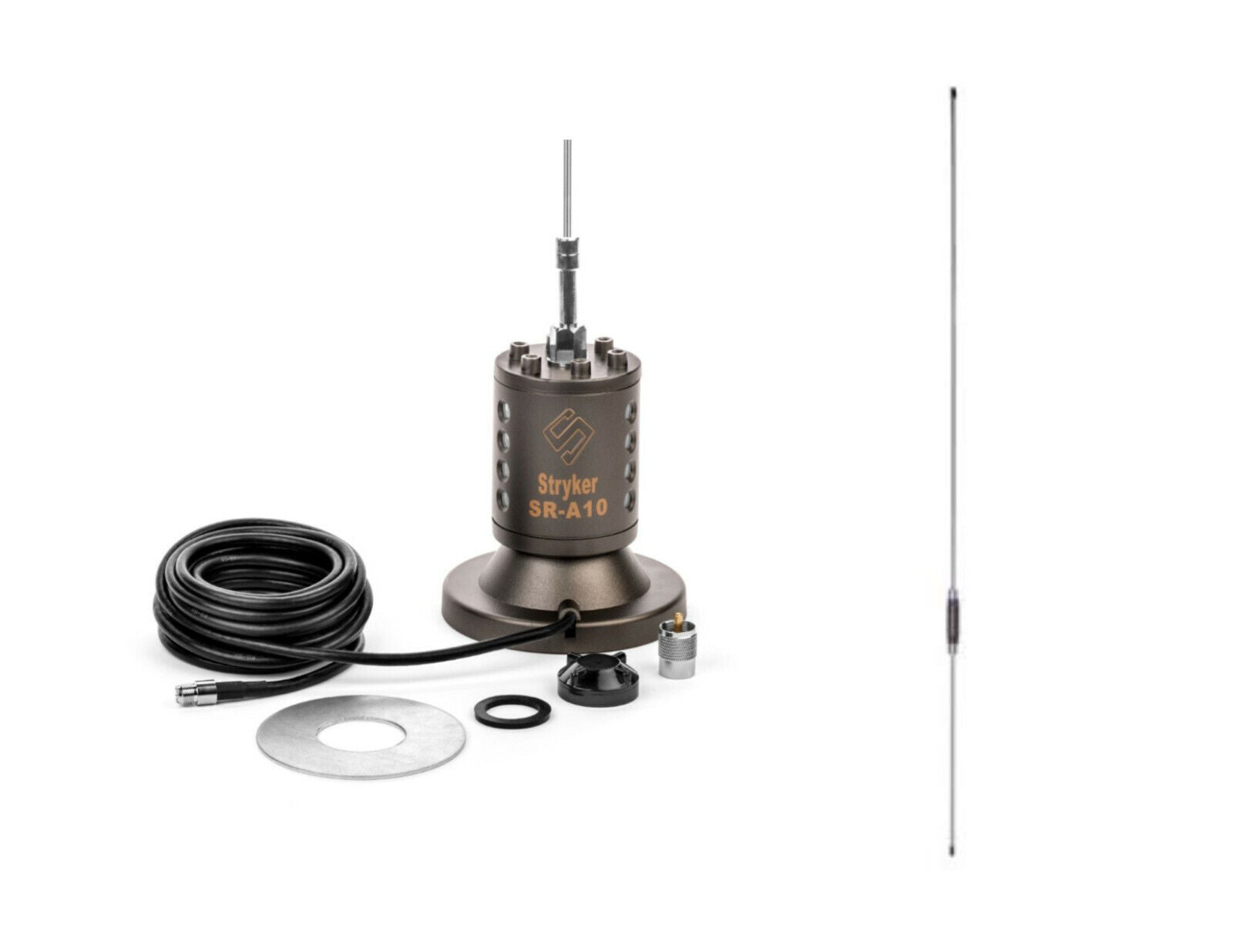 Stryker SR A10MM Magnetic Mount & Wilson 880-900817 36" Whip Antanna ...