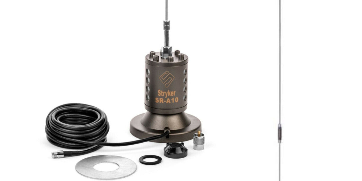 Stryker SR A10MM Magnetic Mount & Wilson 880-900817 36" Whip Antanna ...