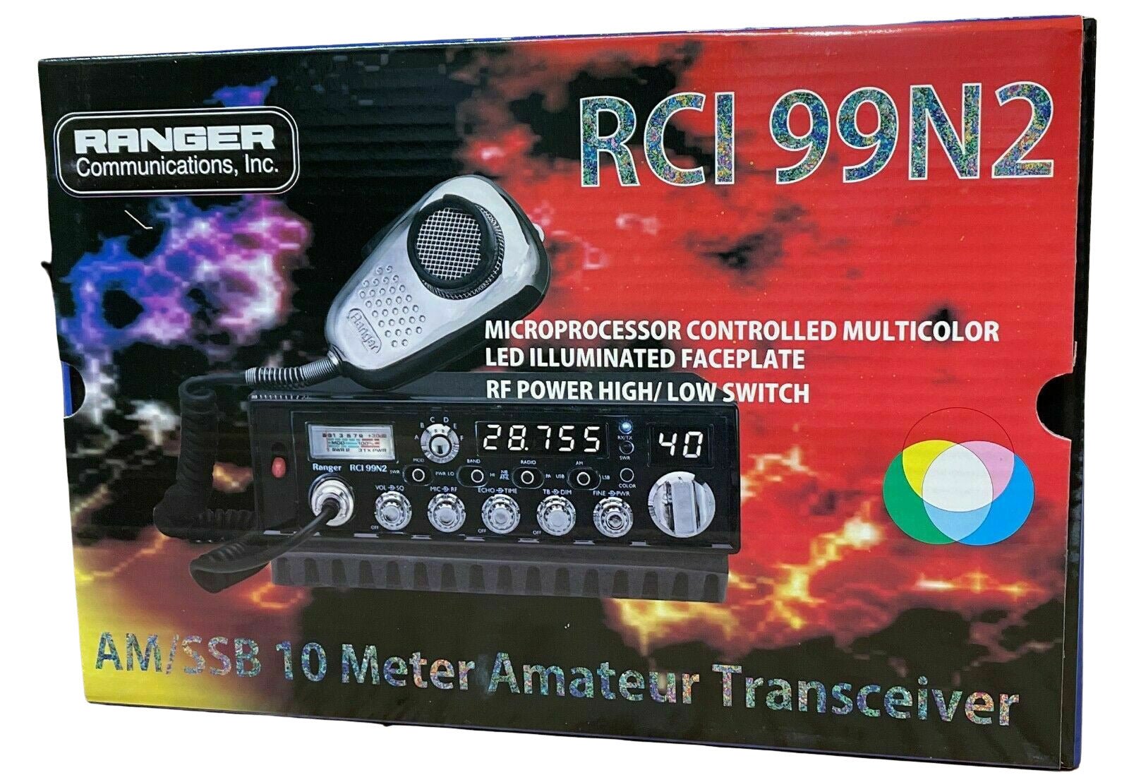 CB Radio Combo | Ranger 200 Watt CB Radio, Speaker, Microphone — CB ...